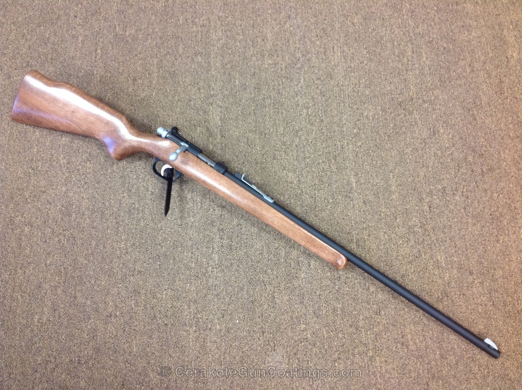 H-190 Armor Black with H-255 Crushed Silver by Frank Pecoraro | Cerakote