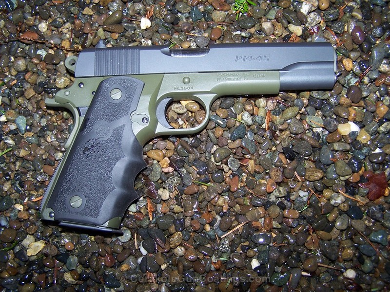 H-236 O.D. Green with H-234 Sniper Grey by GH Coatings | Cerakote