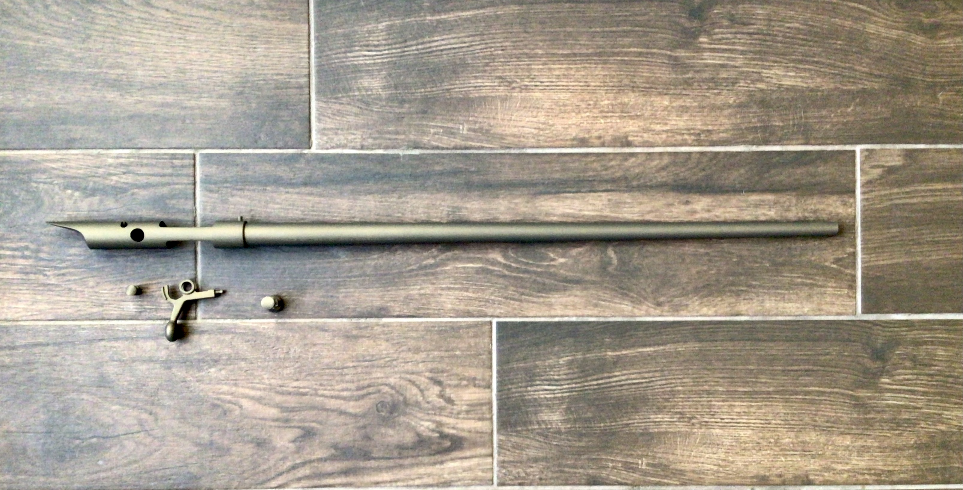 Shotgun Restoration finished with Gold | Cerakote