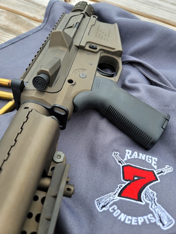 AR Cerakoted using Midnight Bronze | Cerakote