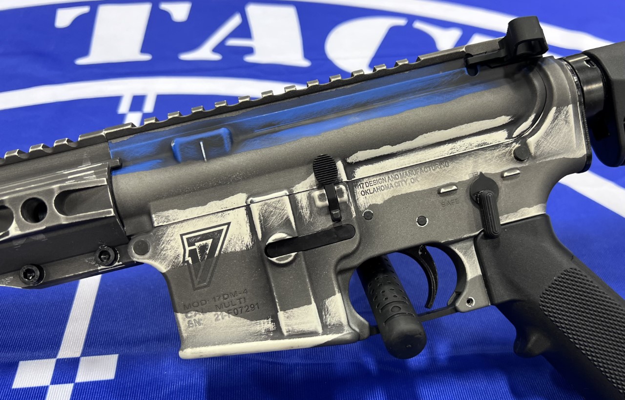 AR Cerakoted using Stormtrooper White | Cerakote