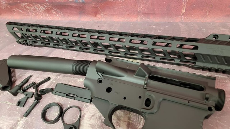 AR Parts Cerakoted using Graphite Black | Cerakote