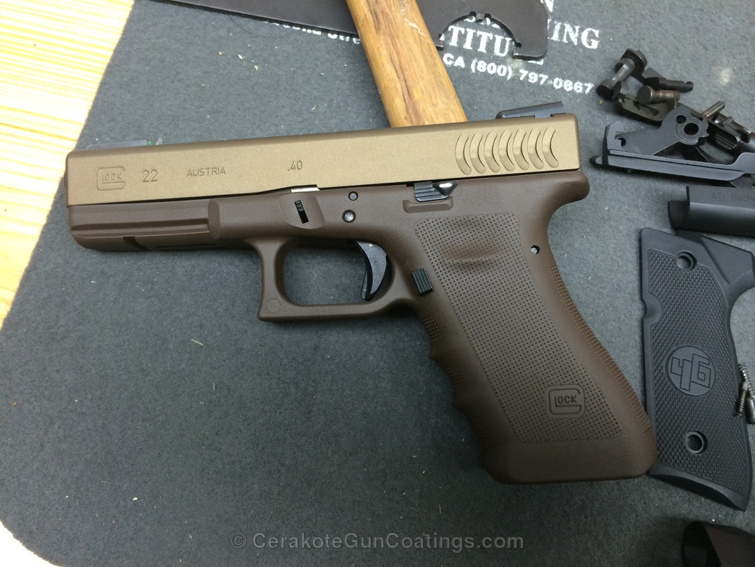 H-259 Barrett Bronze with H-148 Burnt Bronze by Edwin Vaught | Cerakote
