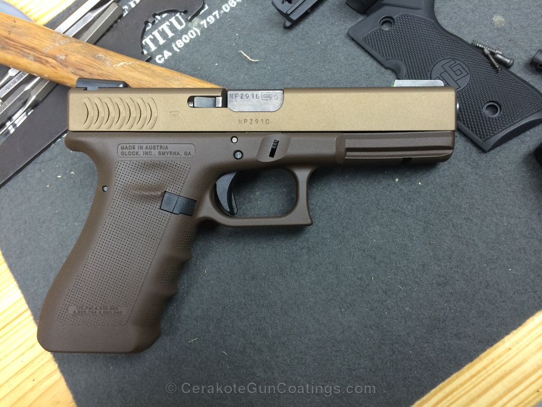 H-259 Barrett Bronze with H-148 Burnt Bronze by Edwin Vaught | Cerakote