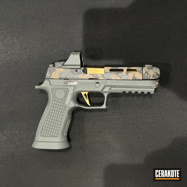 Sig Sauer P320 Finished In Sig™ Dark Grey Glock® Fde And Graphite