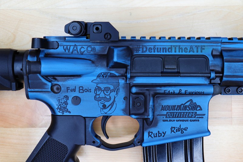 Cerakote Defund The Atf Ar Build | Cerakote