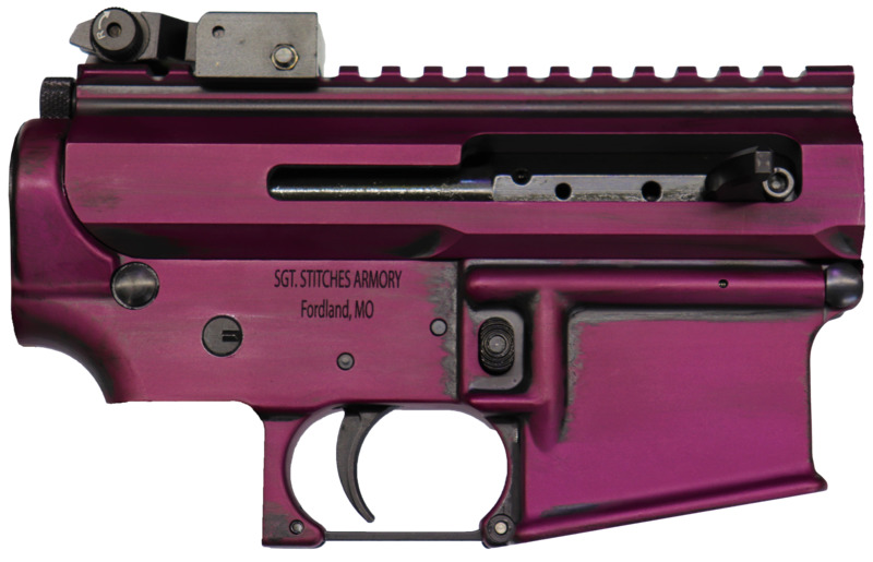 Distressed Ar with H-319 and H-146 | Cerakote