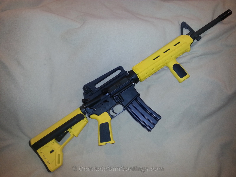 H-144 Corvette Yellow by MFR | Cerakote