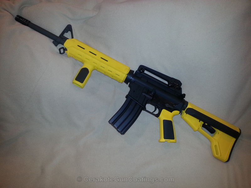 H-144 Corvette Yellow by MFR | Cerakote