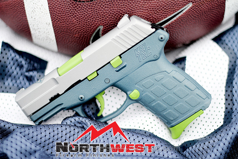 H-185 Blue Titanium with H-168 Zombie Green and H-147 Satin Mag by ...