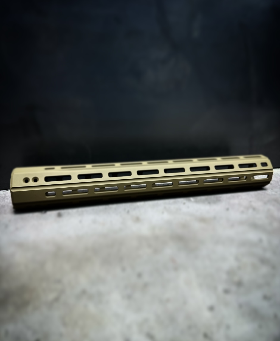 Handguard finished in Glock® FDE | Cerakote