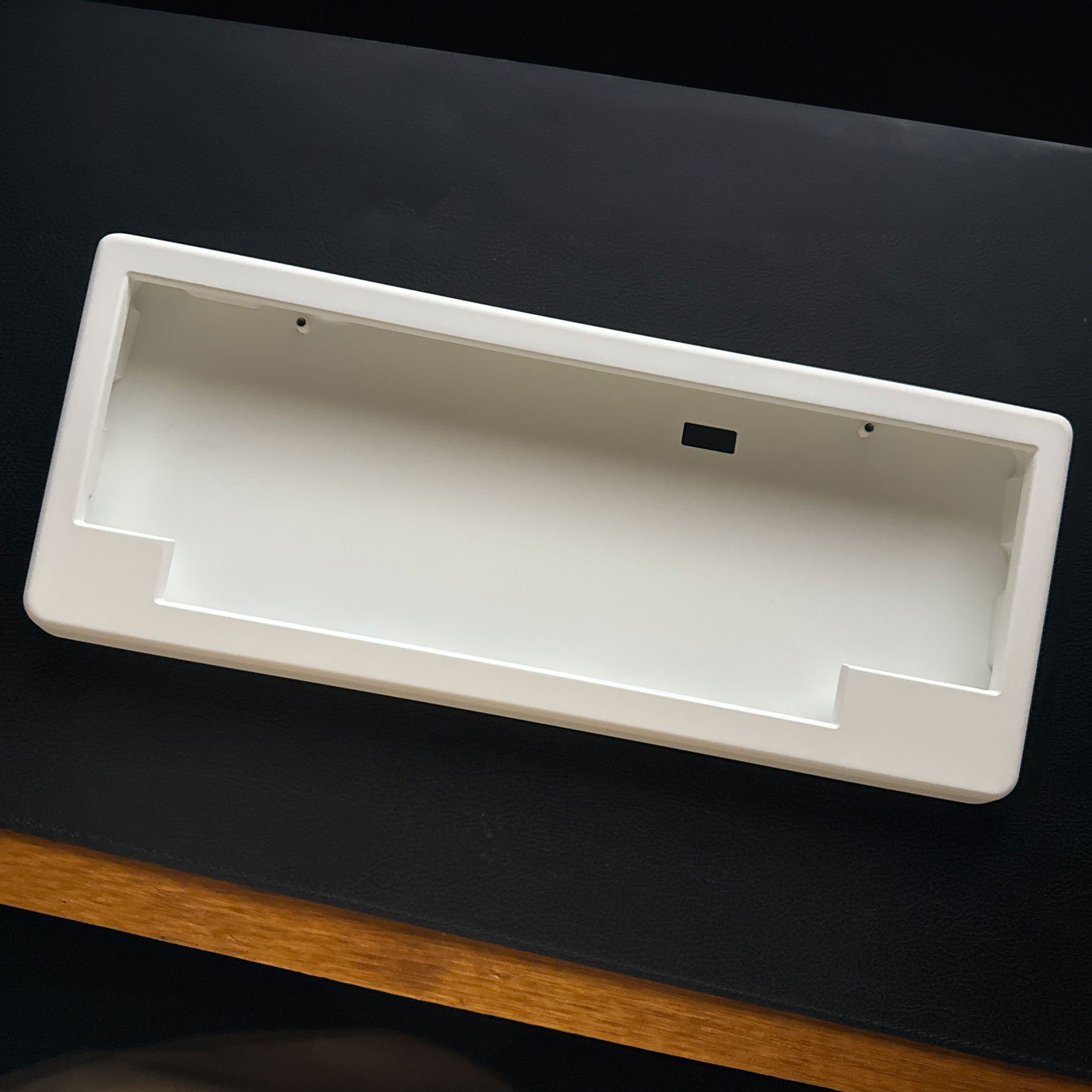 Heavy Grail - Custom Mechanical Keyboard sprayed in Bright White H-140 ...