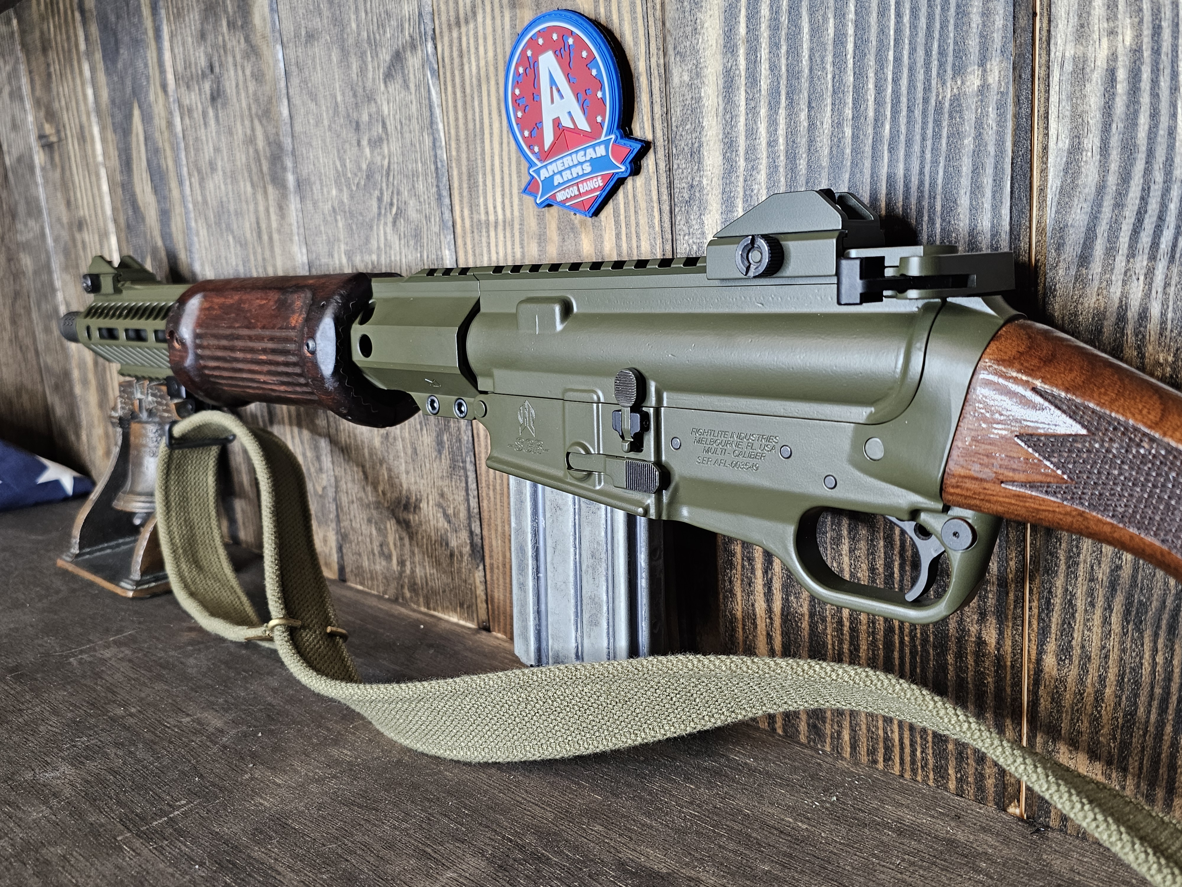 OD Green Custom Flightlite Industries SCR | Cerakote