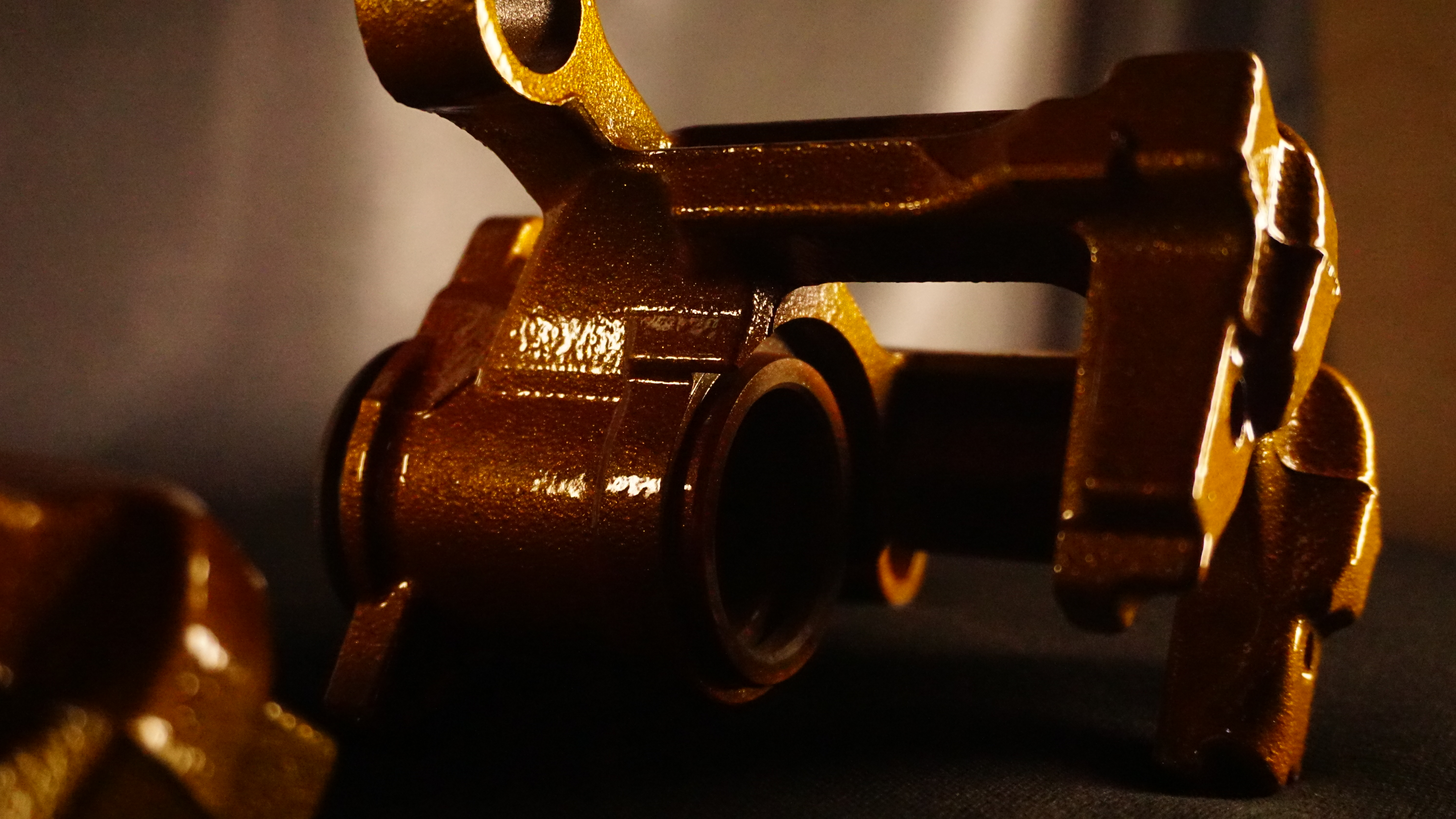 Civic type r rear calipers in illusion Spanish fly | Prismatic Powders