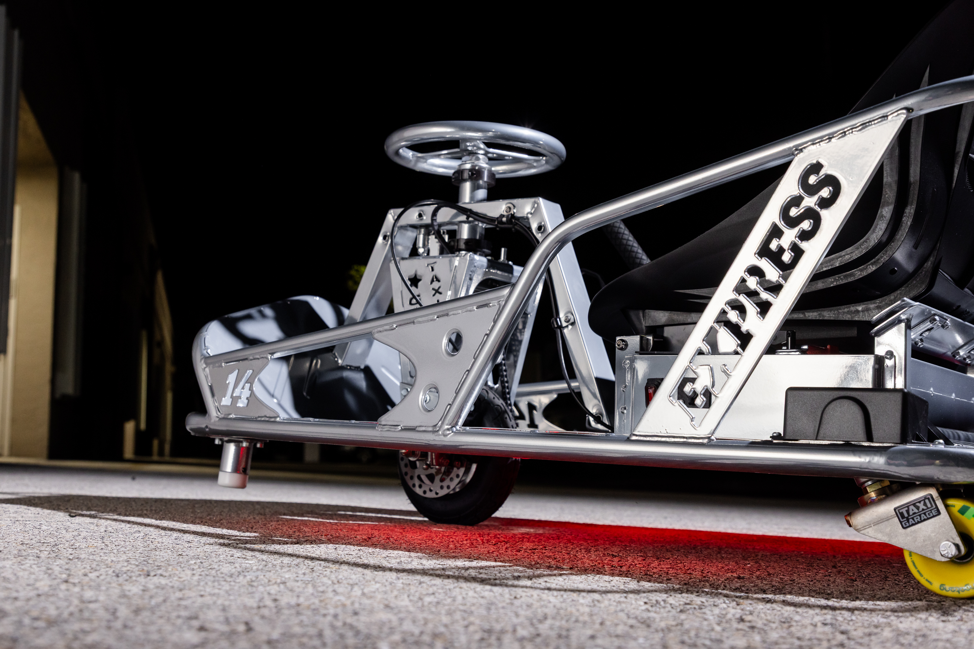 Super Chrome Plus over Clear Vision Taxi Garage Crazy Cart | Prismatic ...