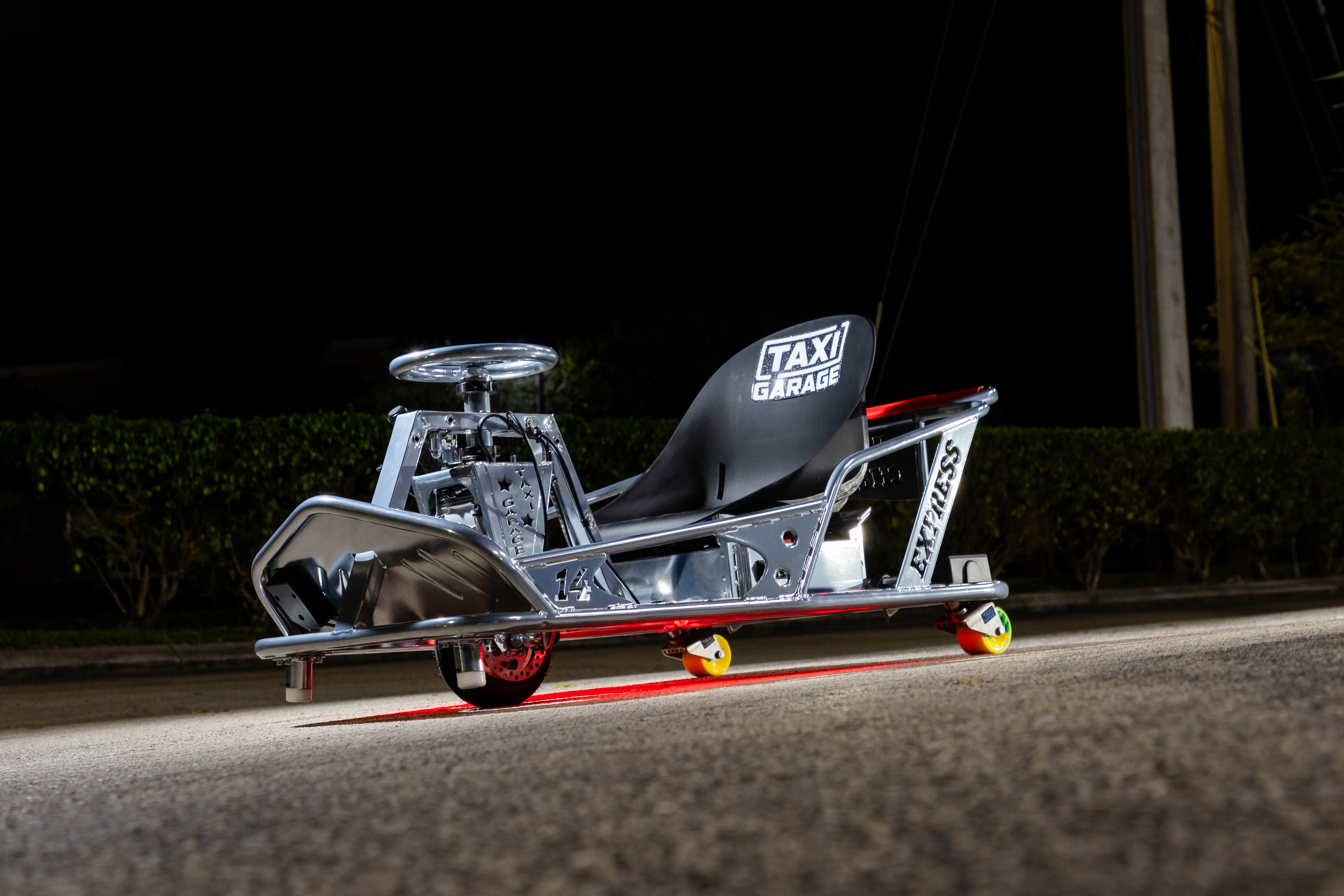 Super Chrome Plus over Clear Vision Taxi Garage Crazy Cart | Prismatic ...