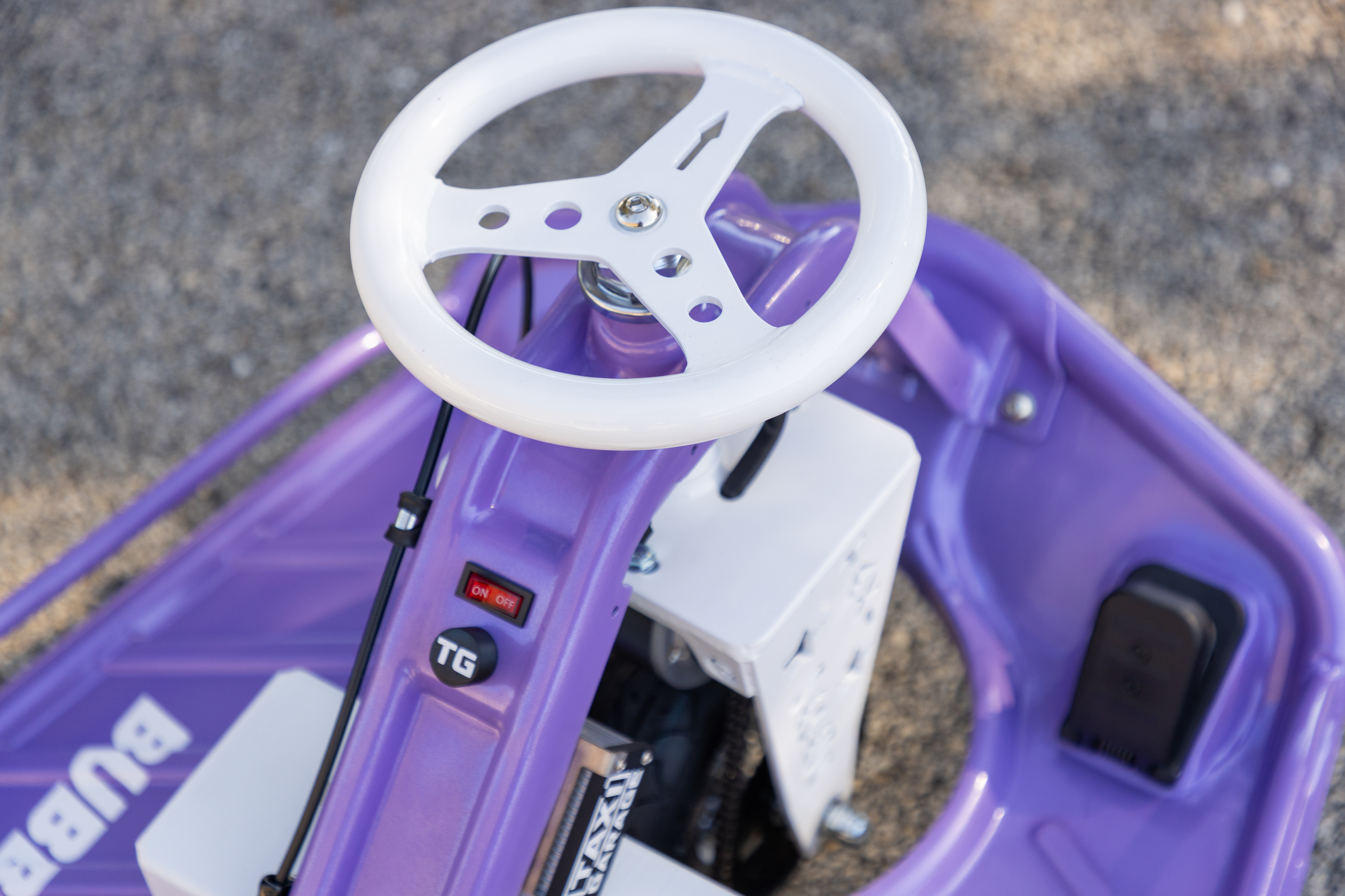 Cosmic Lilac/Cloud White Taxi Garage Crazy Cart | Prismatic Powders