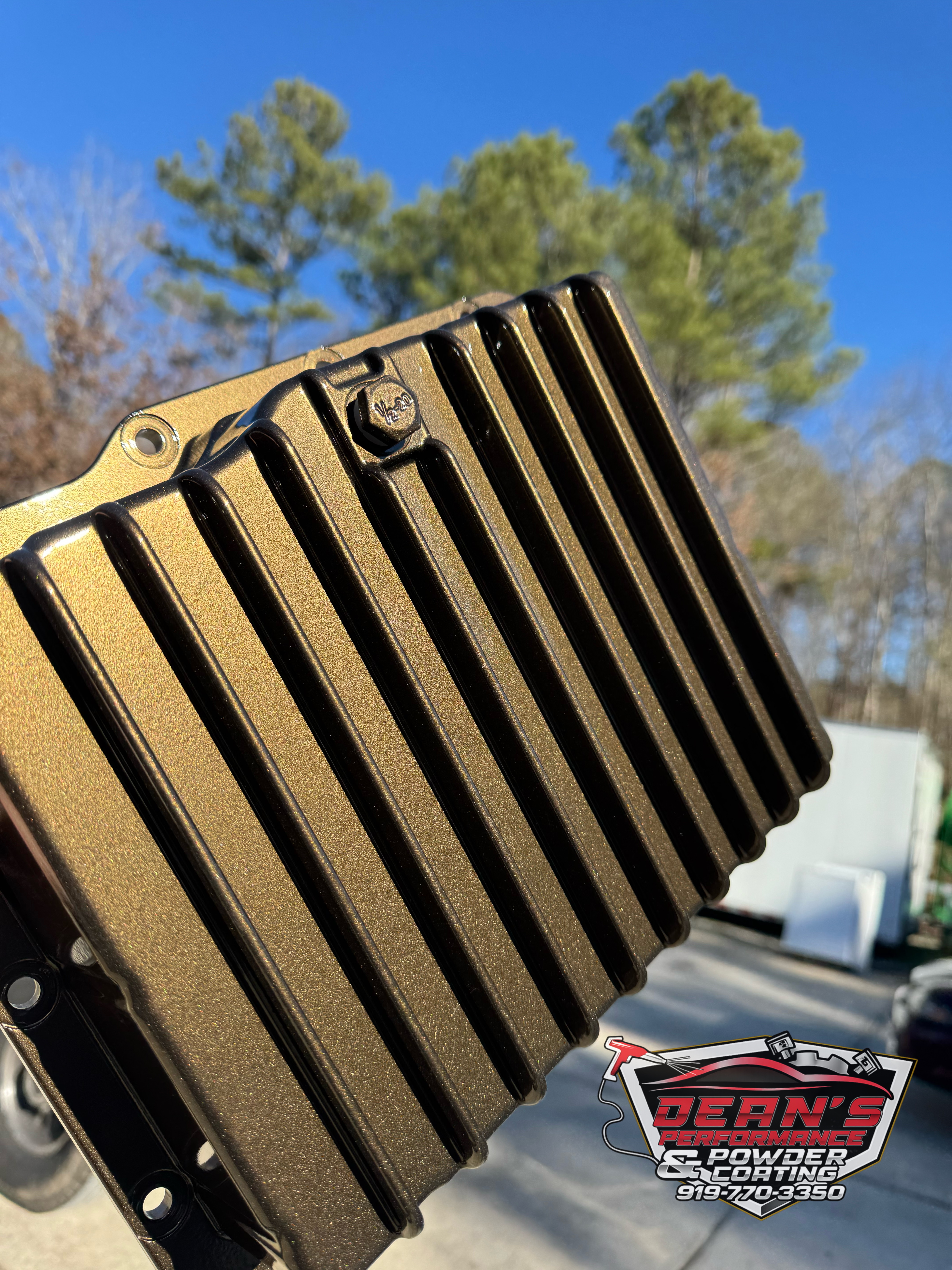 Bronze Chrome Powerglide Transmission | Prismatic Powders