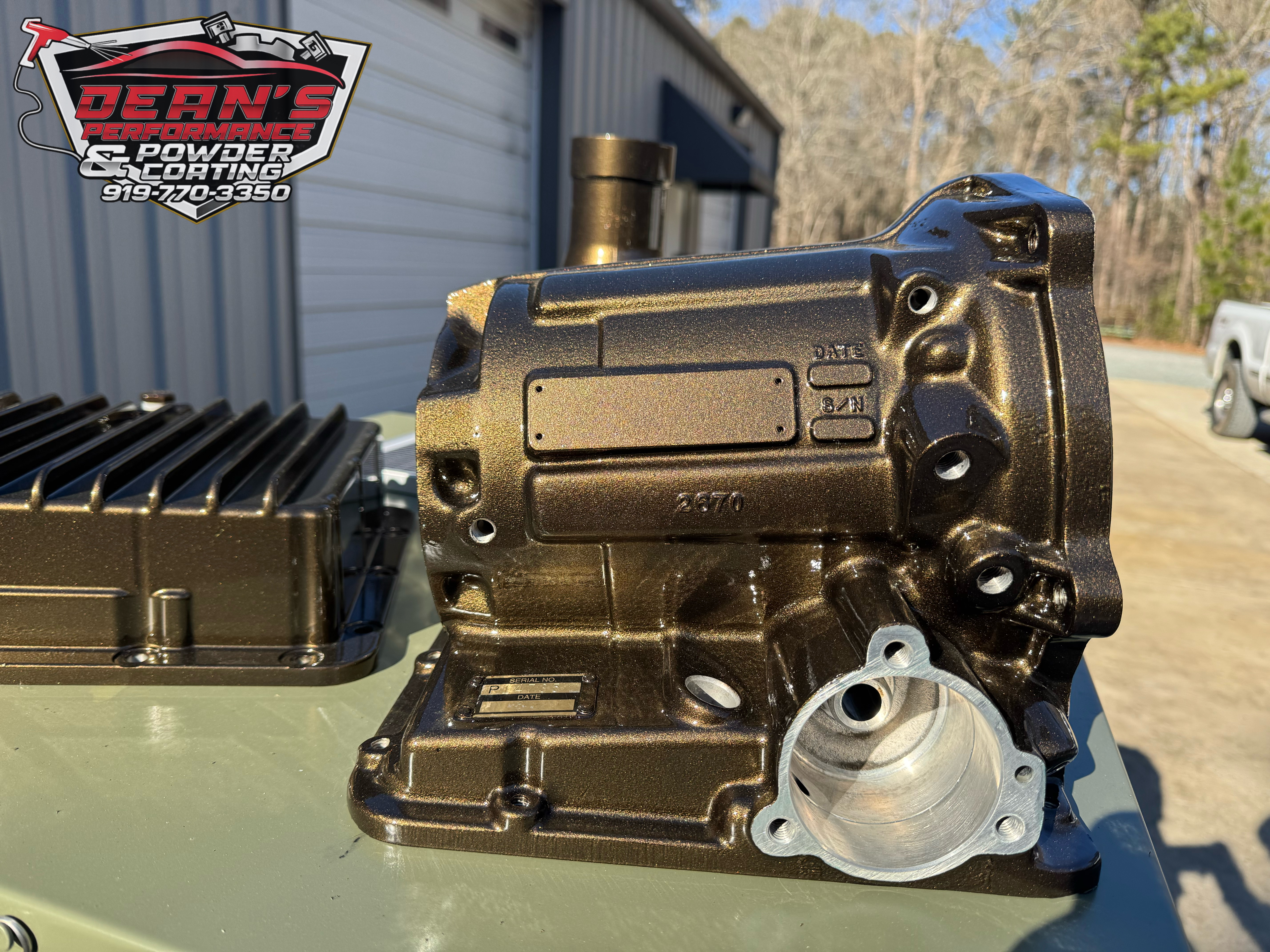 Bronze Chrome Powerglide Transmission | Prismatic Powders