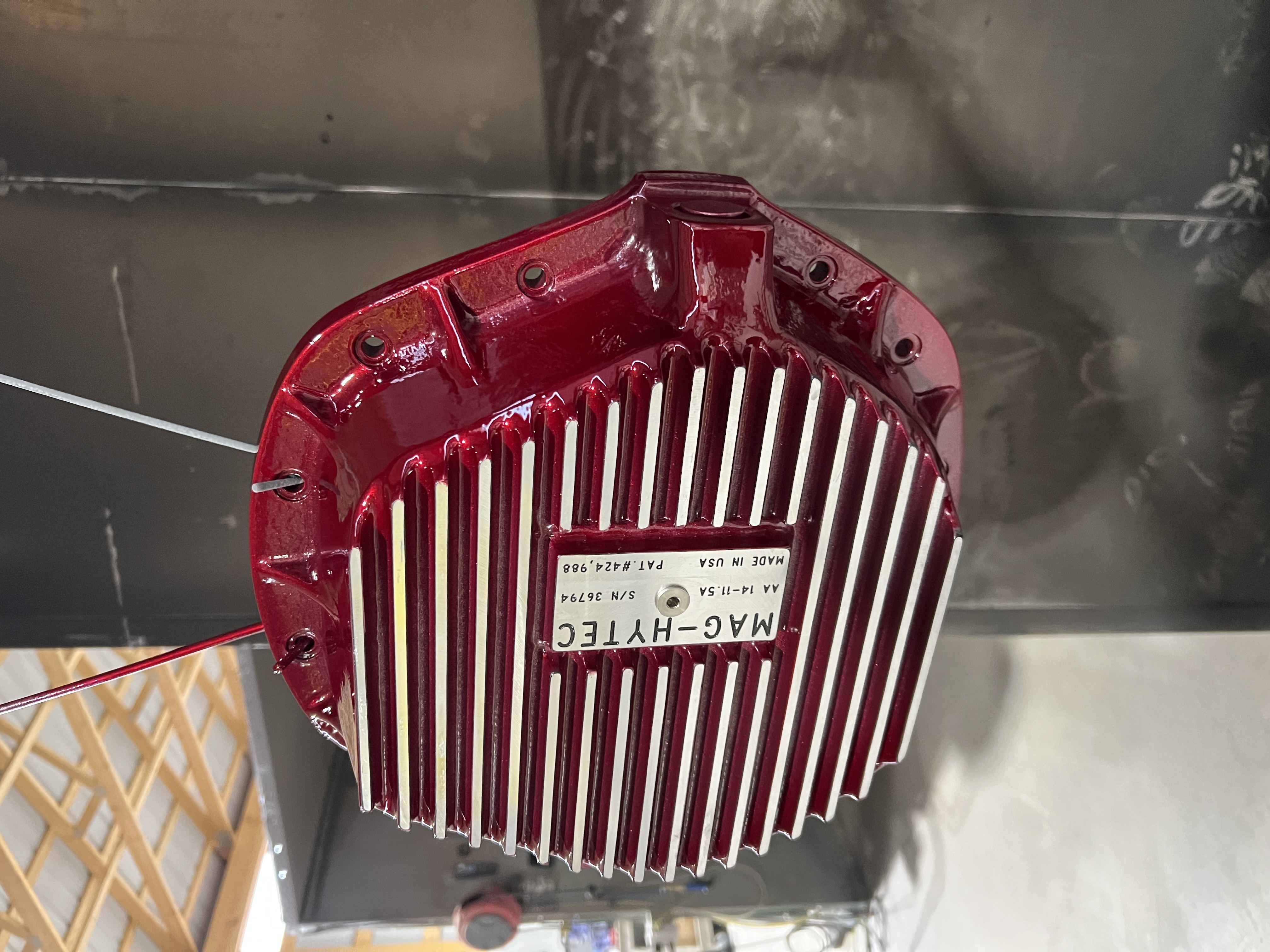 Rear Diff Cover finished with Clear Vision and Illusion Cherry ...
