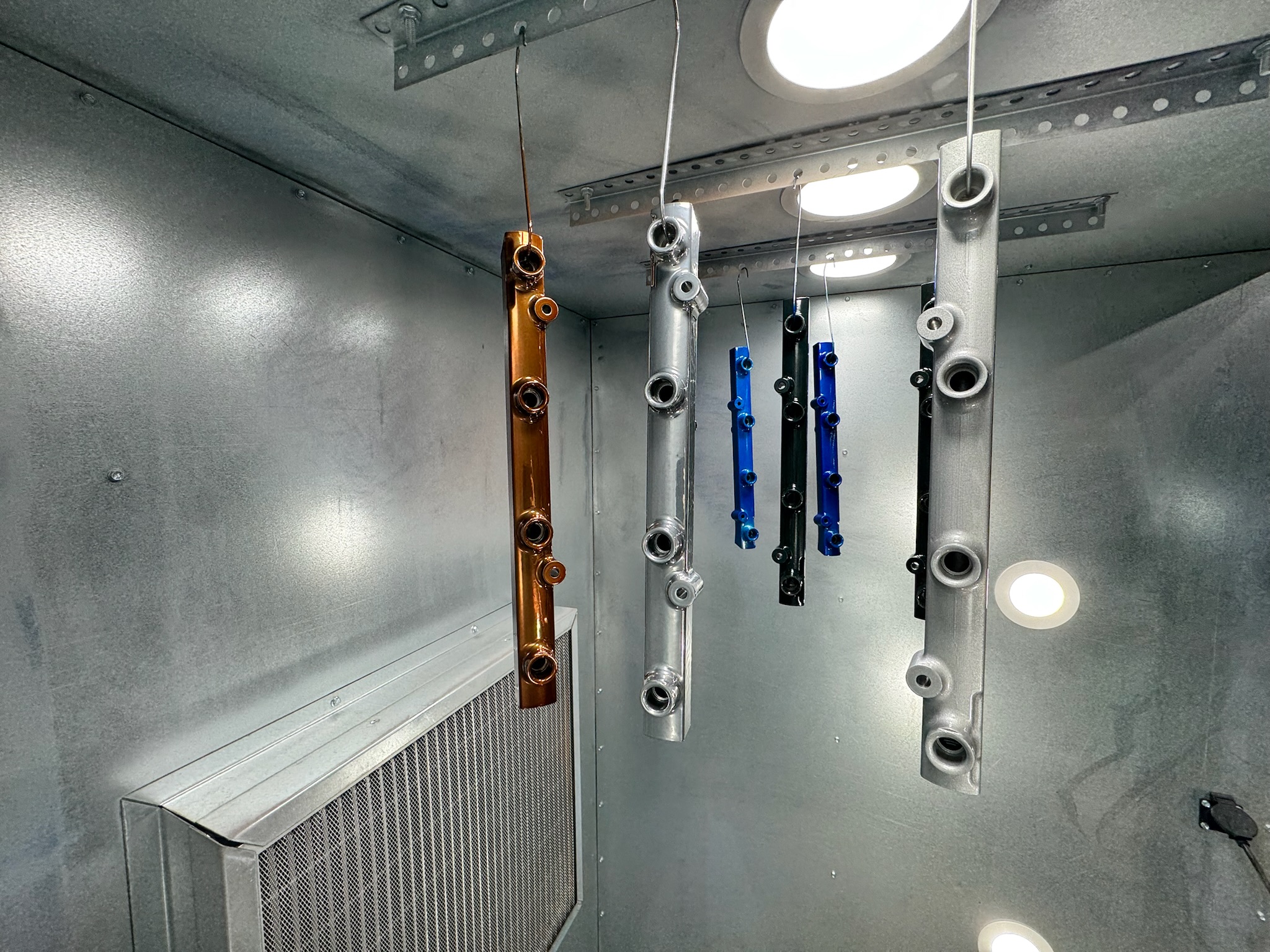 Fuel Rail Color Samples | Prismatic Powders