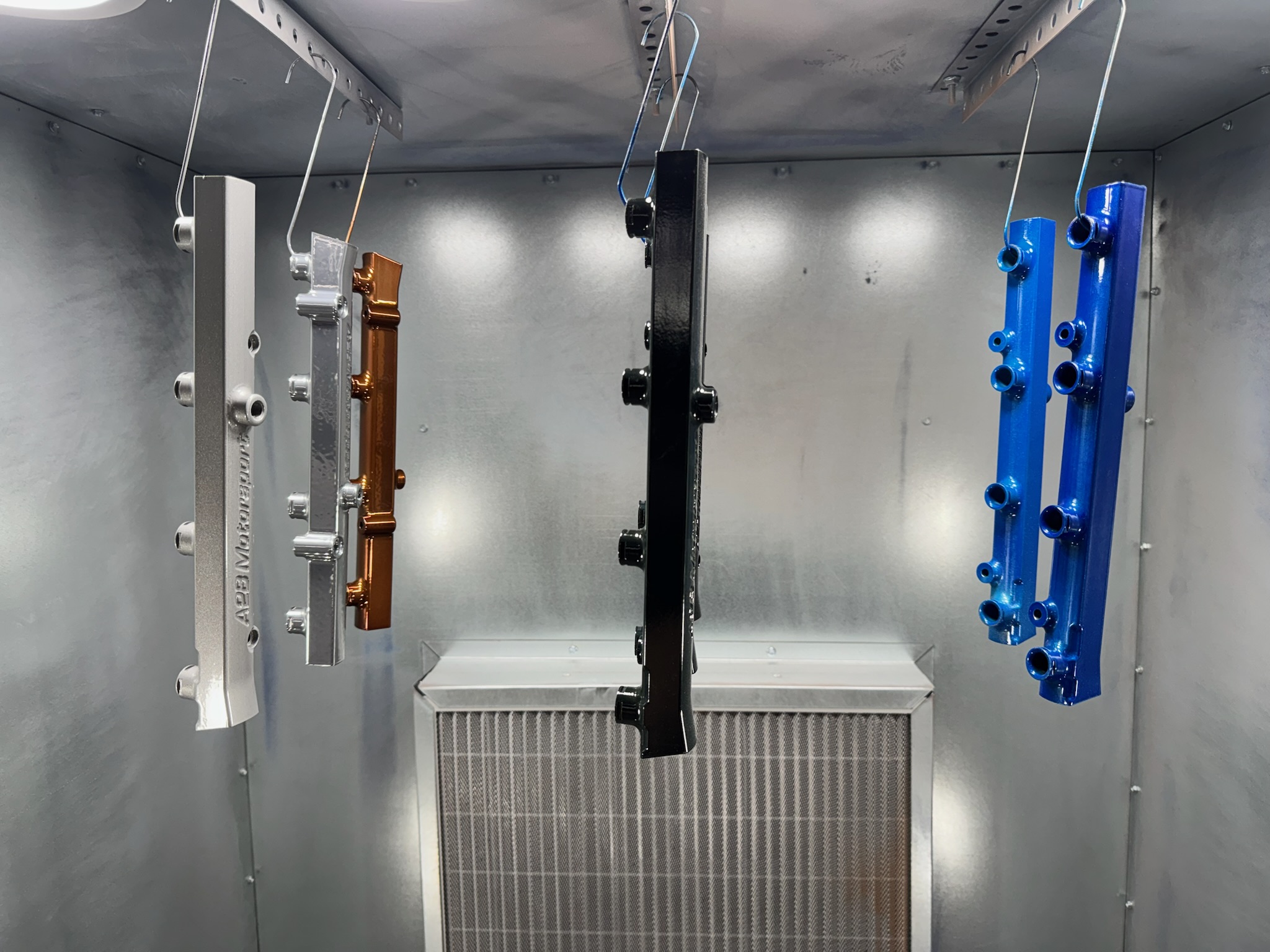 Fuel Rail Color Samples | Prismatic Powders