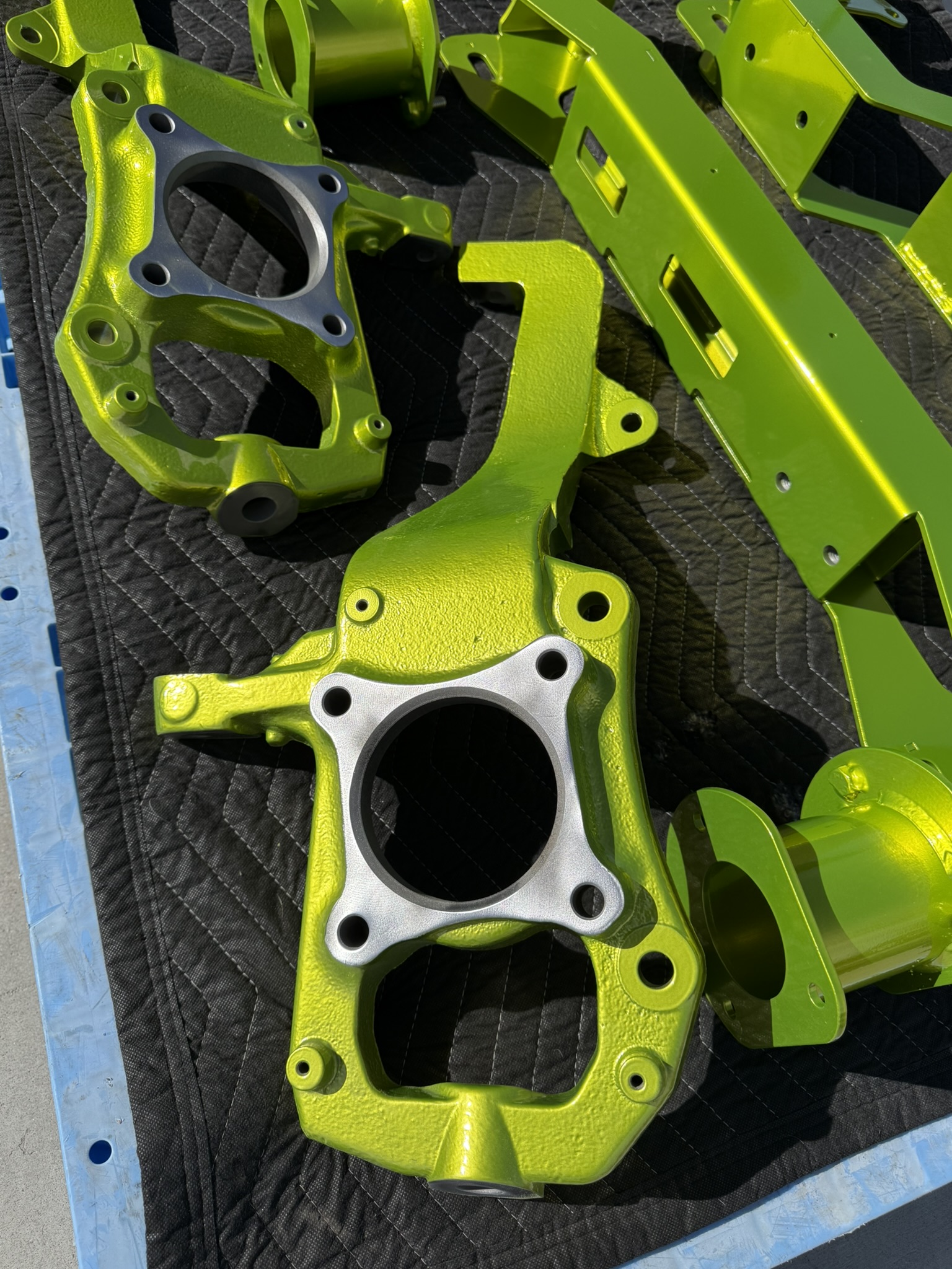 F-150 Parts done in a Illusion Shocker Yellow and High Performance Sc ...