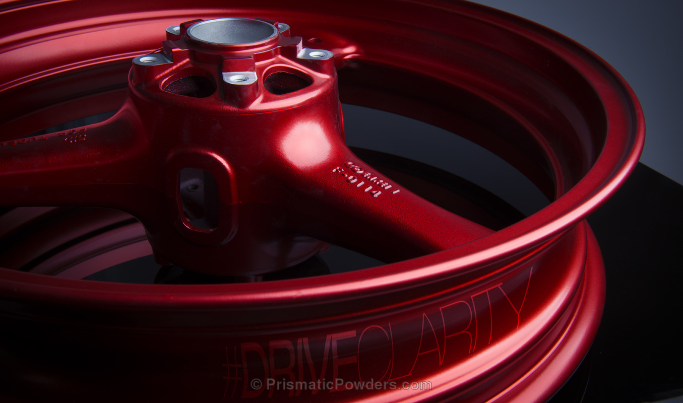 Anodized Red | Gallery Project | Prismatic Powders