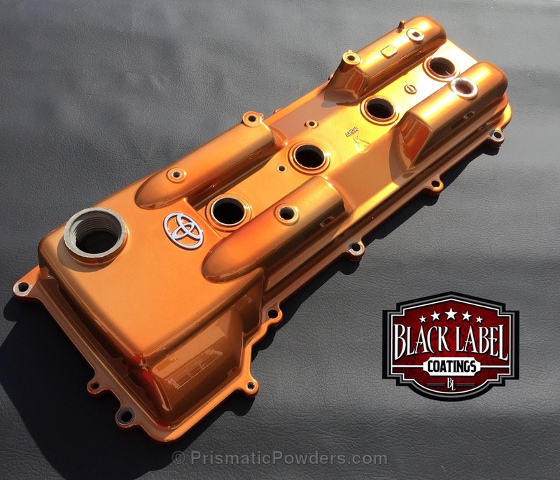 Toyota Valve Cover done in Transparent Copper | Gallery Project ...