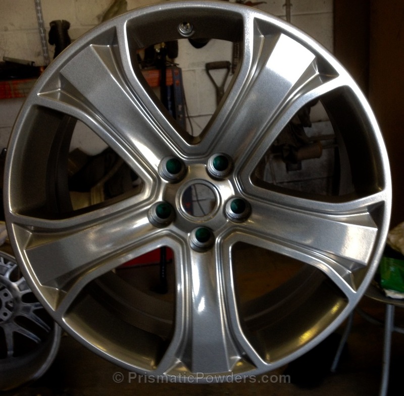 SILVER OAR Powder Coating Color | PMS-2899 | Prismatic Powders