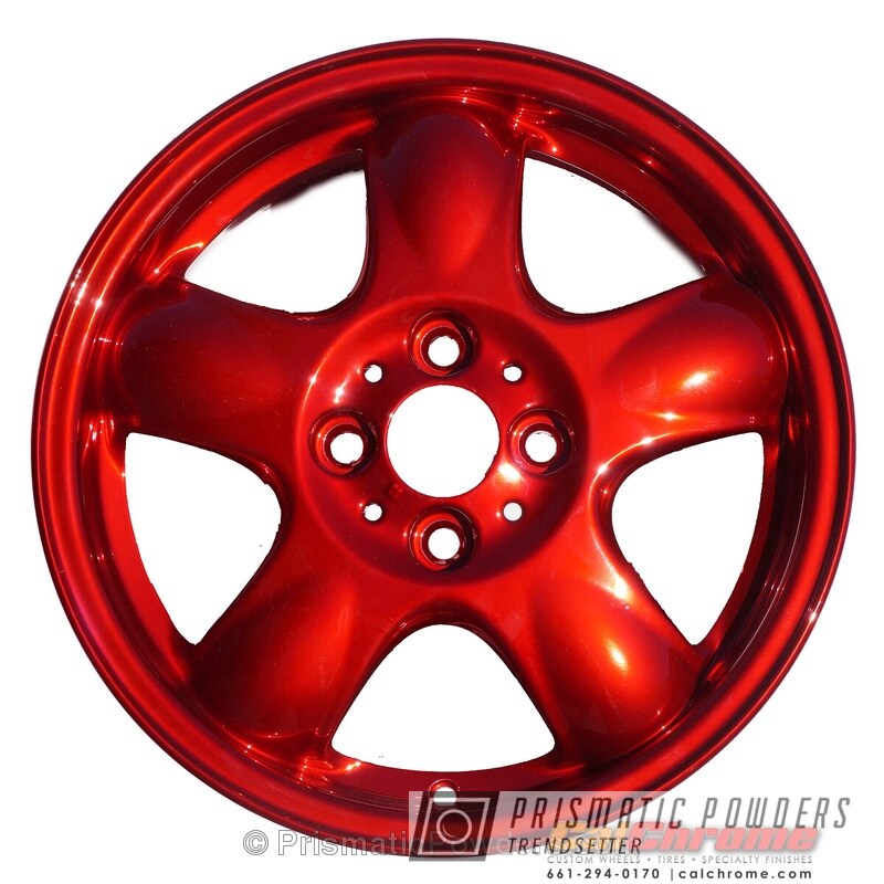 Lollypop Red Over Super Chrome Base Coat Gallery Project Prismatic