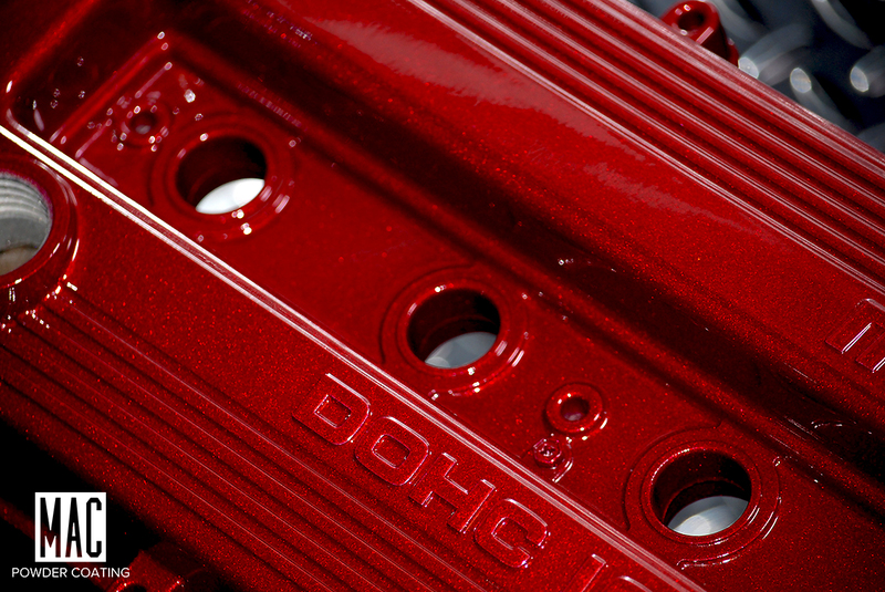 Mazda DOHC Vale Cover in Illusion Cherry and Clear Vision | Prismatic ...